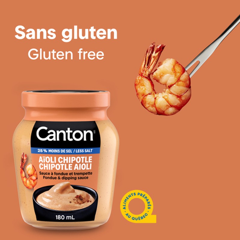 Canton Fondue Sauce Chipotle Aioli 180 ml - Voilà Online Groceries & Offers