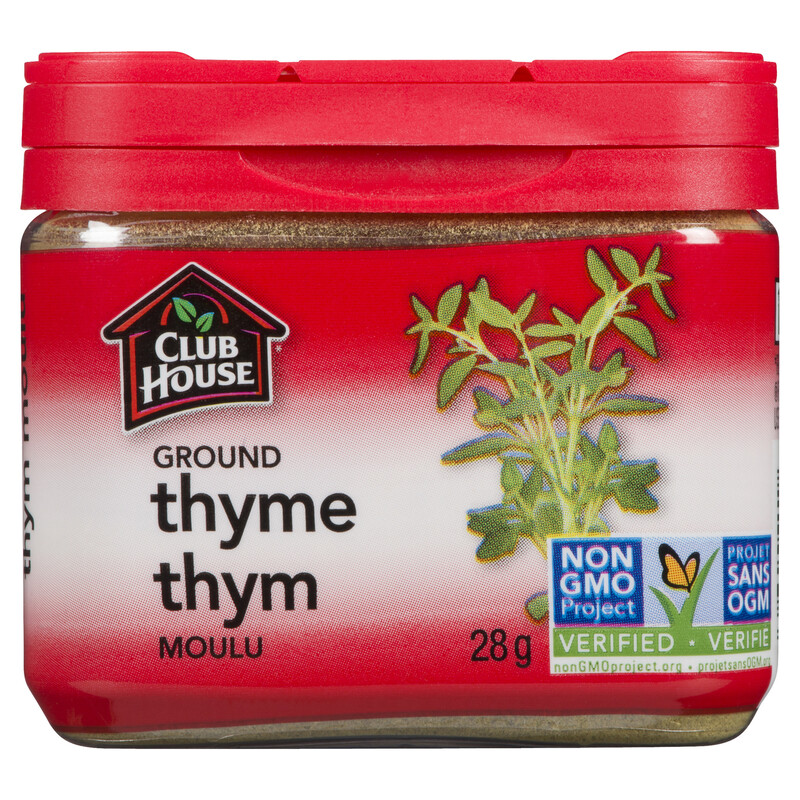 Club House Ground Thyme 28 g - Voilà Online Groceries & Offers