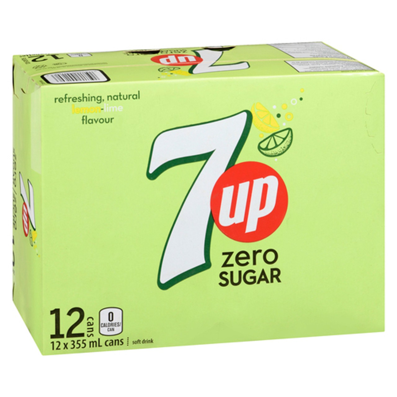 7Up Zero Sugar Soft Drink 12 x 355 ml (cans) - Voilà Online Groceries ...