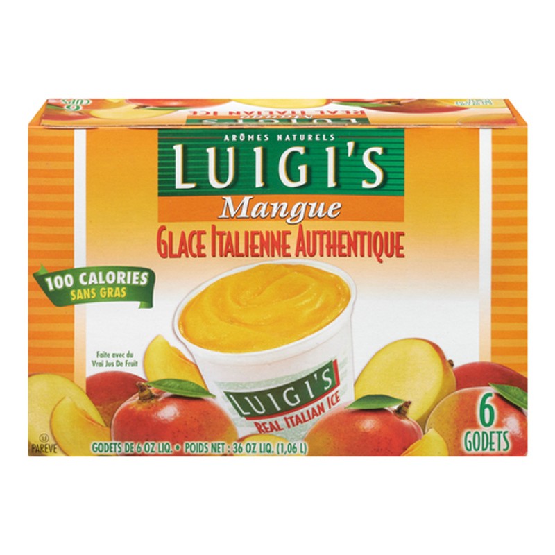 Luigi's Italian Ice Mango 1.06 L - Voilà Online Groceries & Offers