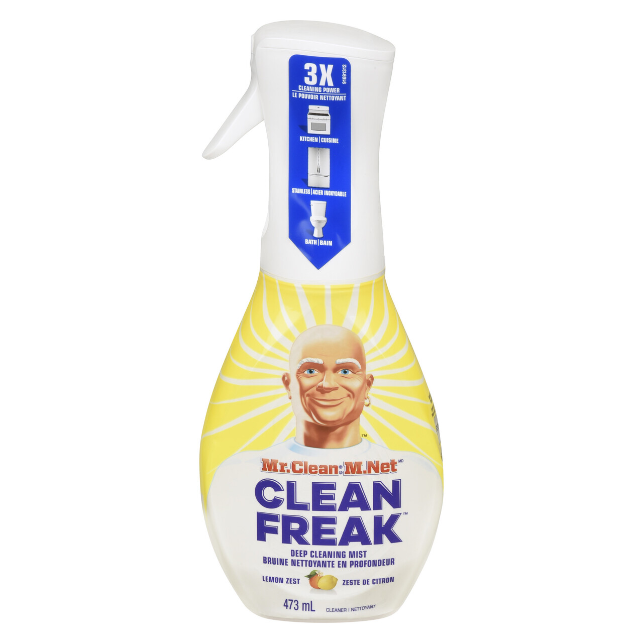 Mr. Clean Starter Kit Clean Freak Lemon Zest 473 ml - Voilà Online ...