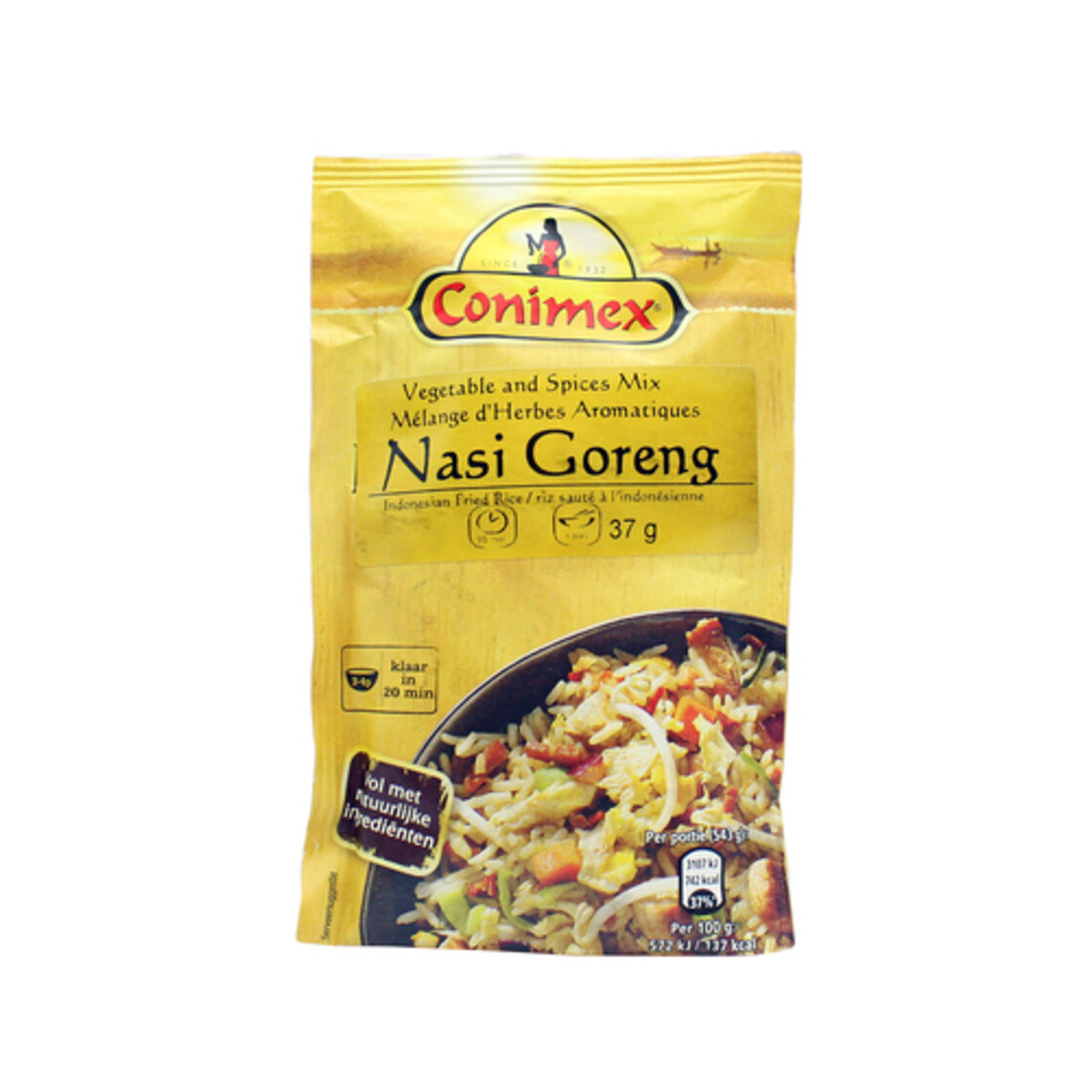 Conimex Mix Voor Nasi Goreng 37 g - Voilà Online Groceries & Offers