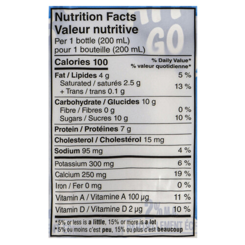 Milk 2 Go 2% Milk Partly Skimmed 6 x 200 ml - Voilà Online Groceries ...